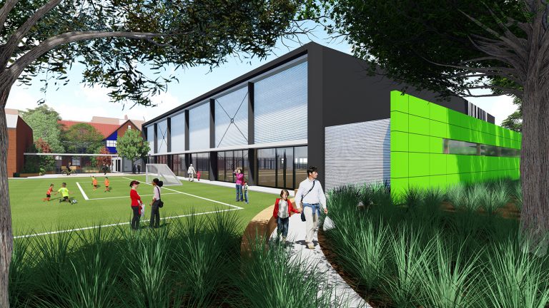 Collingwood College Indoor Sports Centre - Smith+Tracey Architects